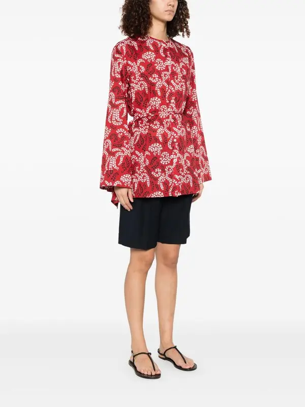 LANVIN Printed Cotton Shirt