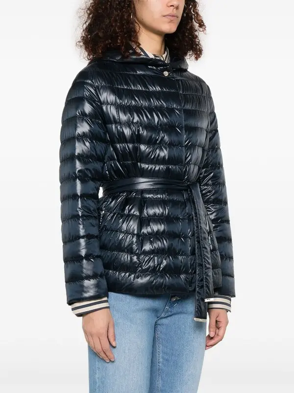 Herno Belted Quilted Jacket