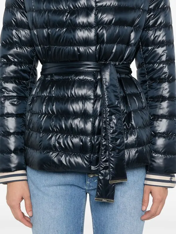 Herno Belted Quilted Jacket