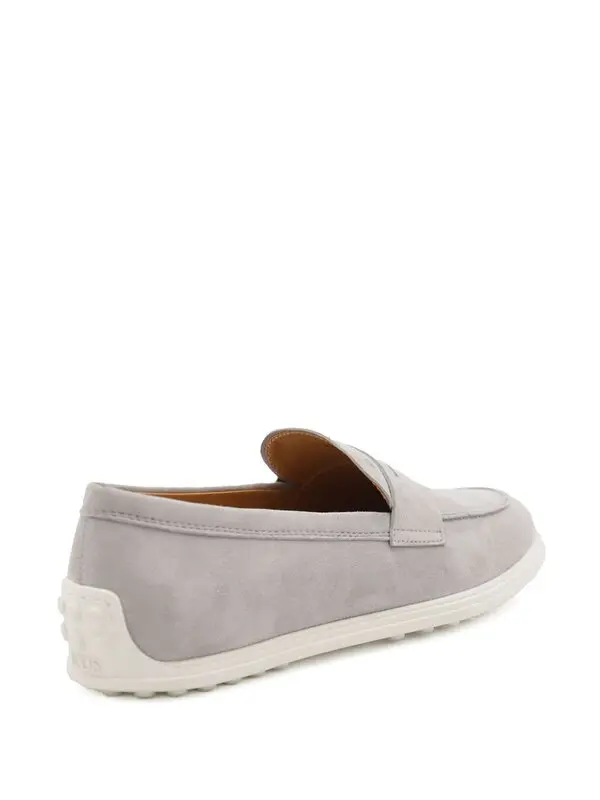 TOD'S Suede Loafers - Grey