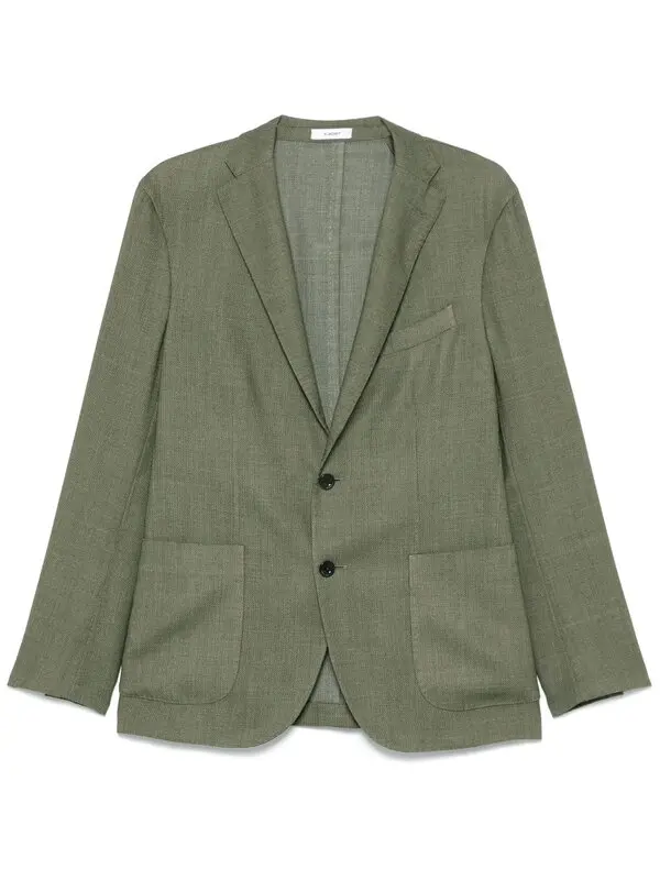 Boglioli Single-breasted Blazer - Green