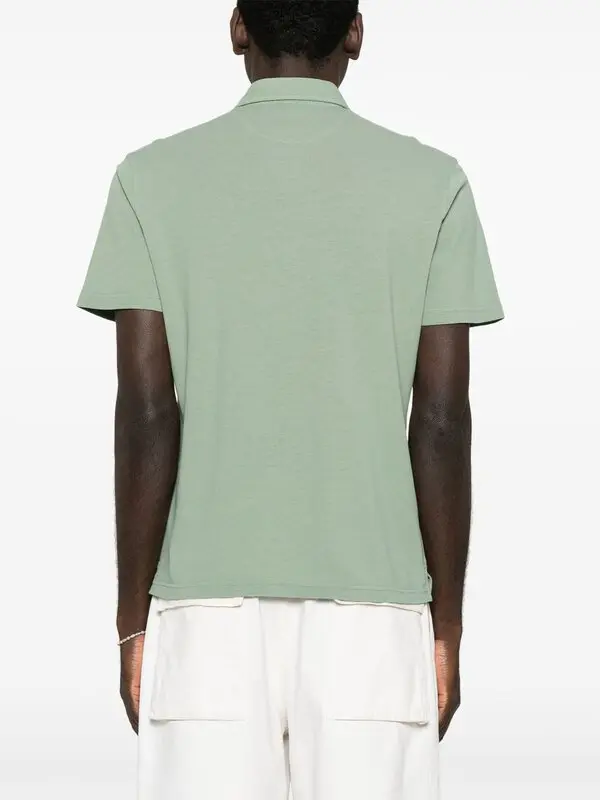 Fedeli Piqué Polo Shirt - Green