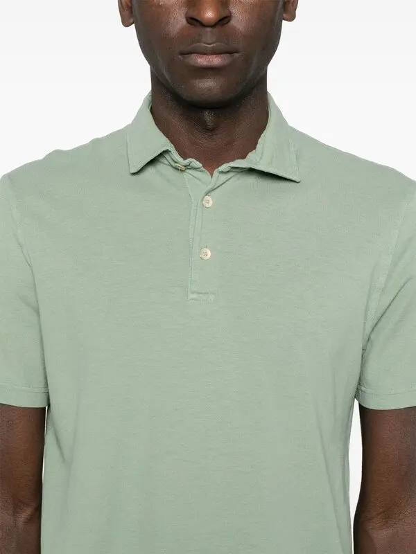 Fedeli Piqué Polo Shirt - Green