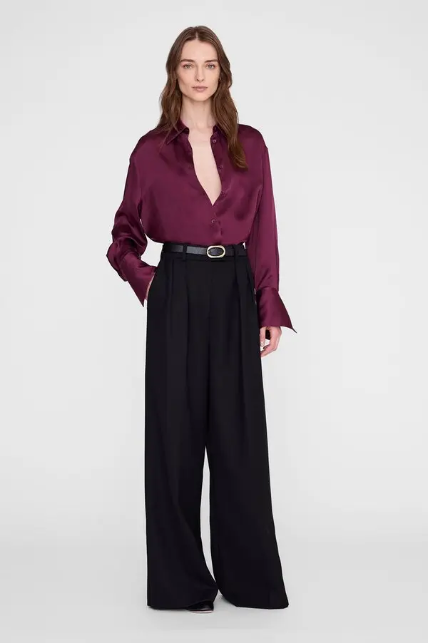 ANINE BING Bridget Shirt - Fig