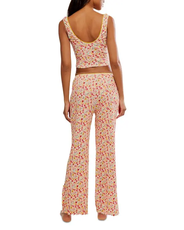 Free People Fresh In Love Lounge Set - Butter Combo