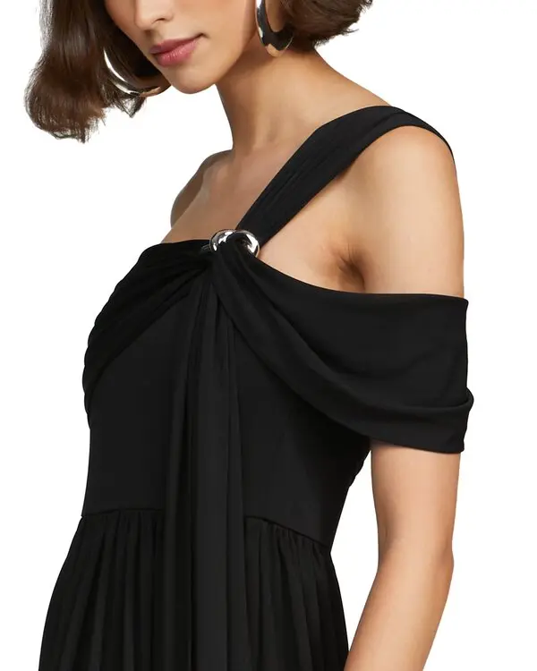 Halston Adena Matte Jersey Dress