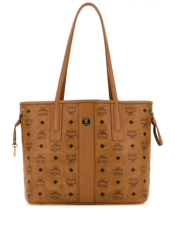 Mcm Liz Shopper Tote - Brown