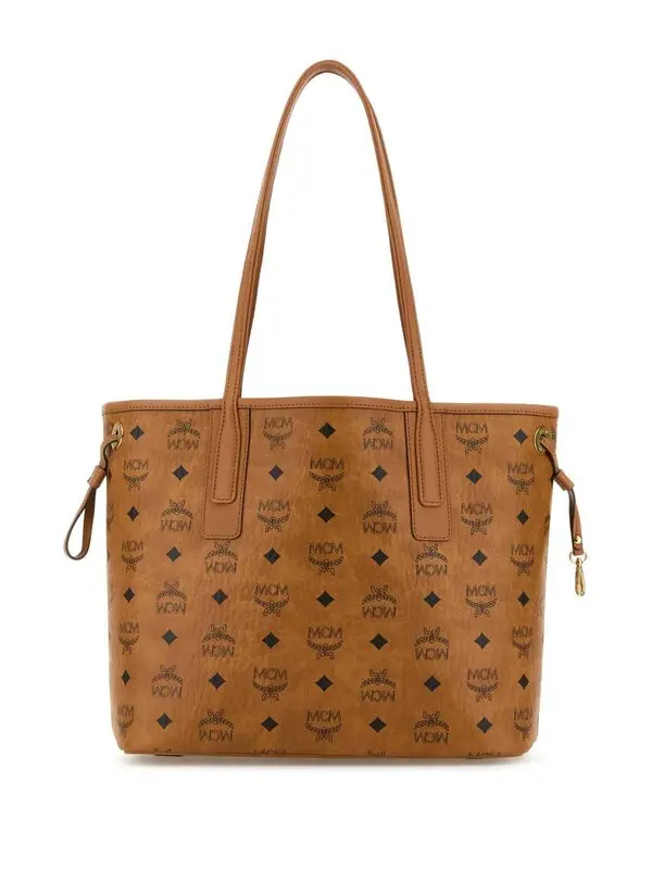 Mcm Liz Shopper Tote - Brown
