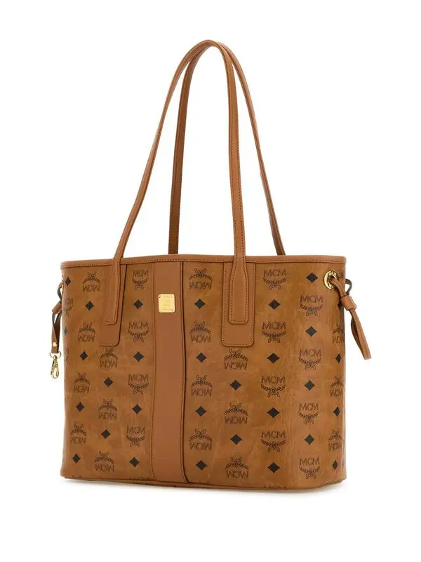 Mcm Liz Shopper Tote - Brown