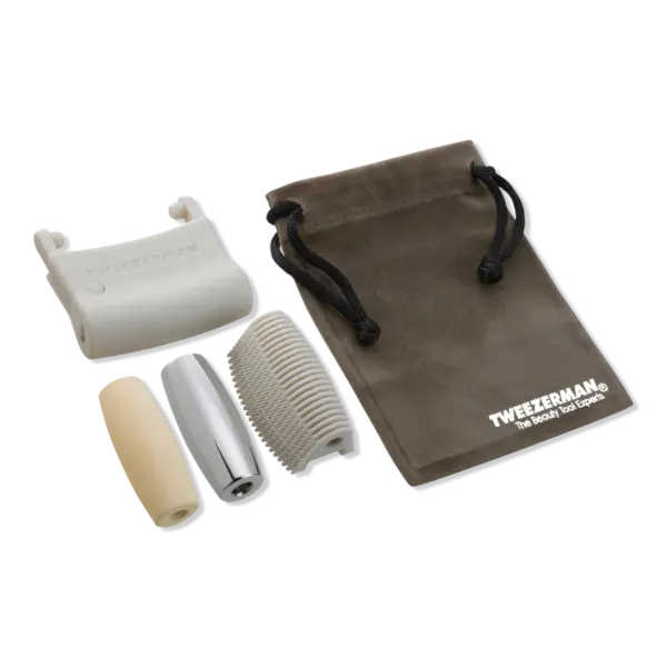 TWEEZERMAN 3-in-1 Facial Roller Set - One-color