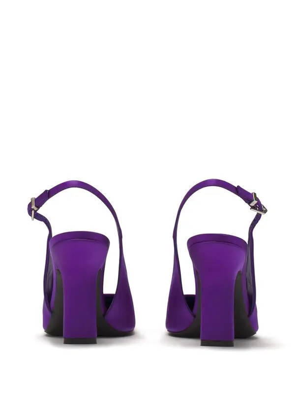 LANVIN Satin Slingback Pumps