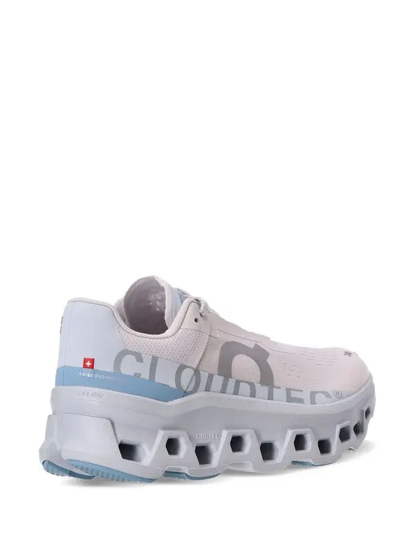 On Cloudmonster Frost Wash Sneakers - Grey