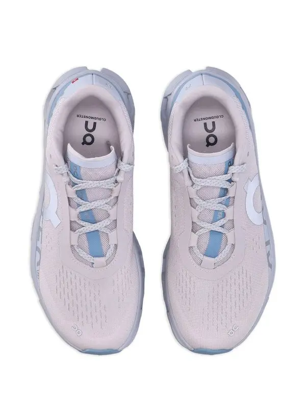 On Cloudmonster Frost Wash Sneakers - Grey