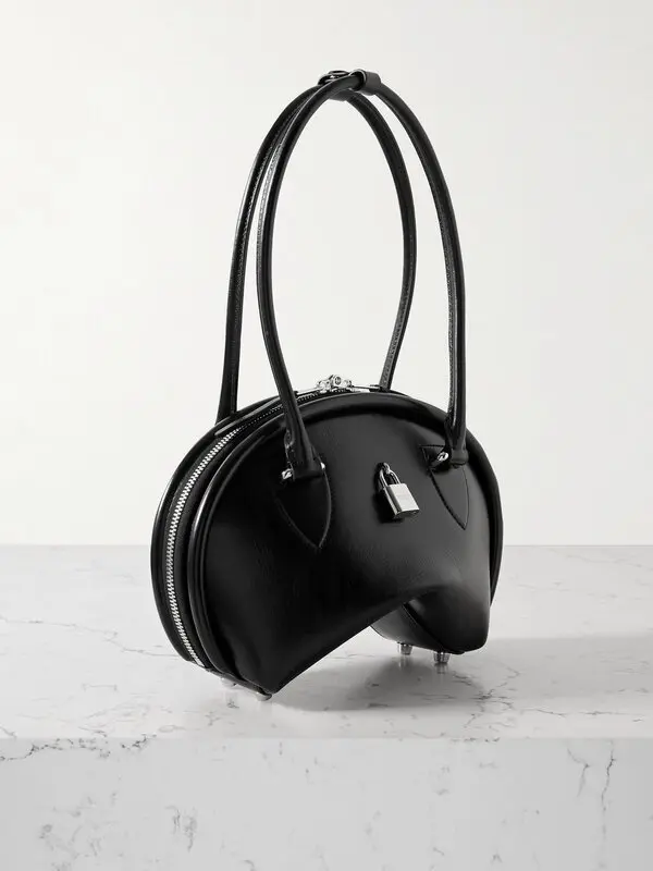 Acne Studios Bowlina Leather Shoulder Bag