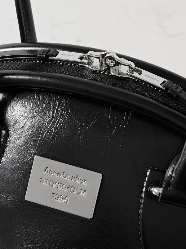 Acne Studios Bowlina Leather Shoulder Bag