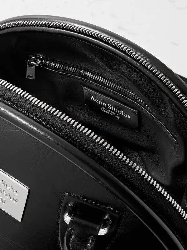 Acne Studios Bowlina Leather Shoulder Bag
