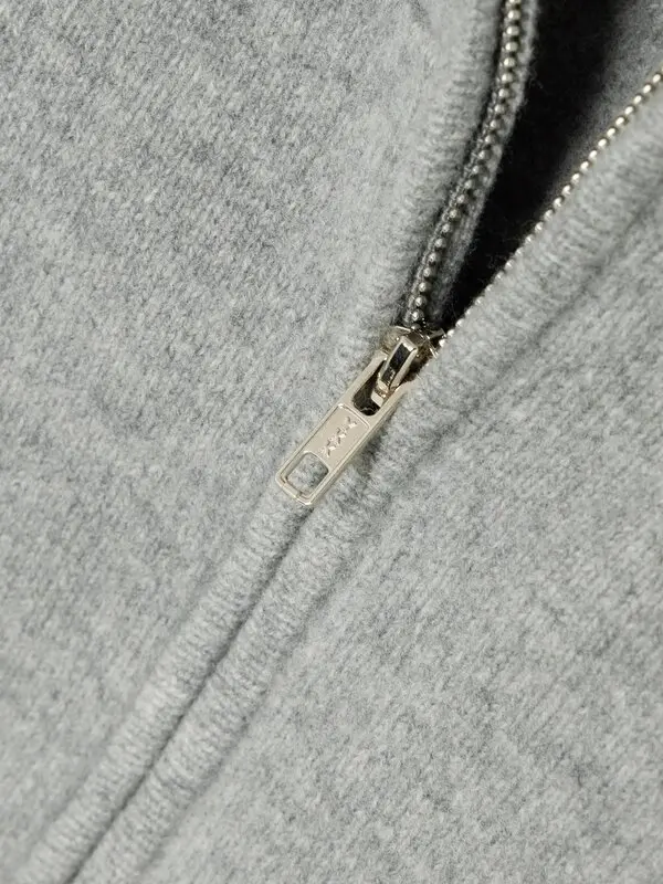 Maria Mcmanus Merino Wool Zip-up Hoodie