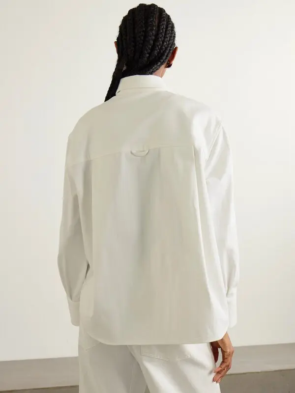 Maria Mcmanus Oversized Organic Cotton-twill Shirt