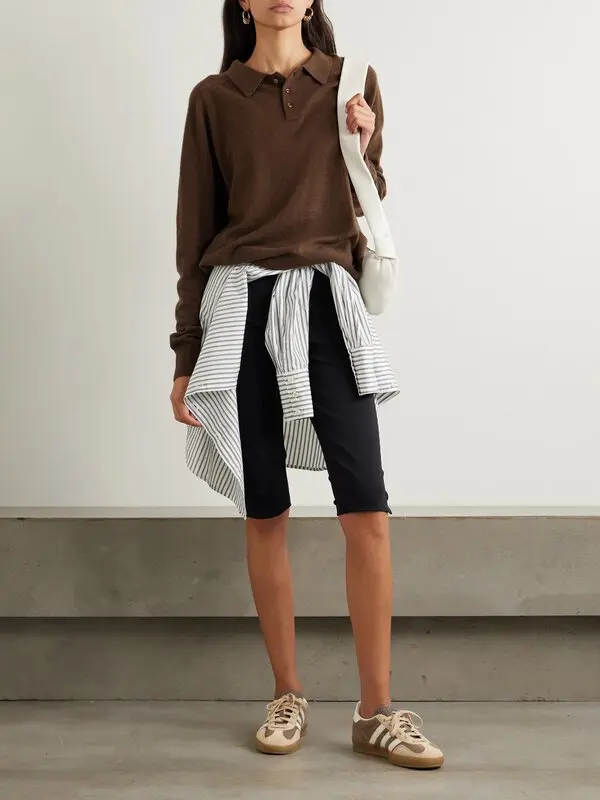 Eterne Brady Cashmere Polo Sweater