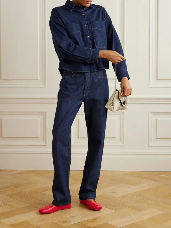 AGOLDE Kelly Mid-rise Straight-leg Jeans