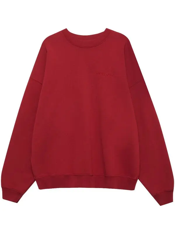 ANINE BING Miles Sweatshirt - Red