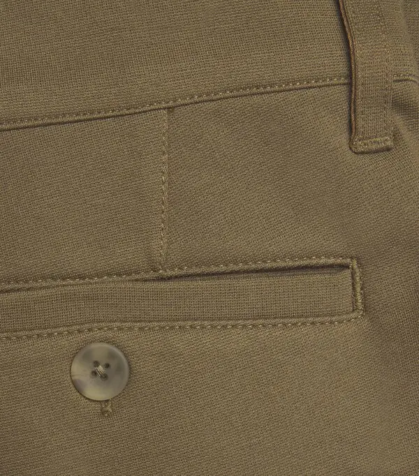 Paige Stafford Chinos In Transcends Knit - Brown