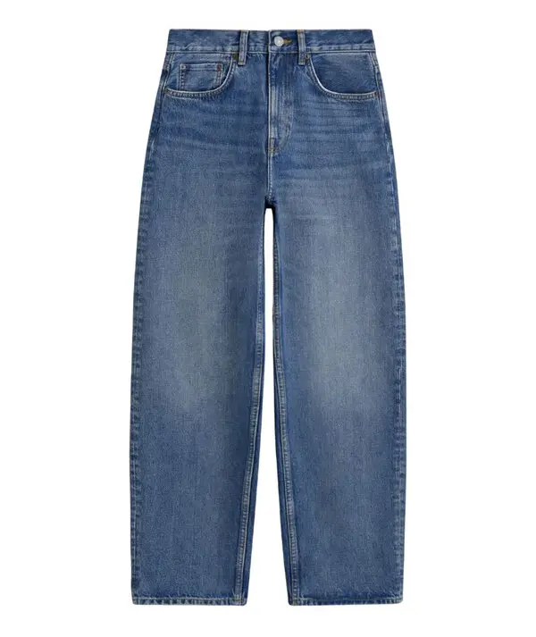 Cos Bay Barrel-leg Jeans - Blue