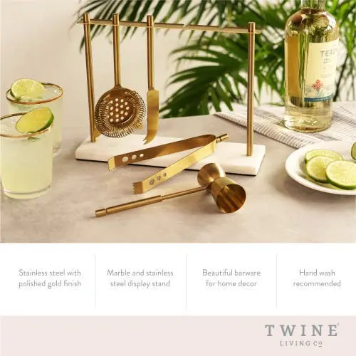 TWINE 4-piece Bar Tool Set
