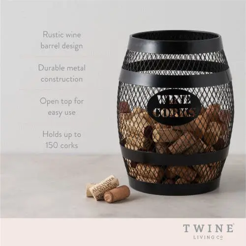 TWINE Barrel Cork Holder