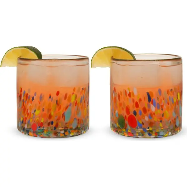 TWINE Segunda Vida Artistico Recycled Tumblers Set Of 2 - Multicolor