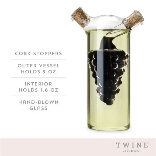 TWINE Oil & Vinegar Cruet