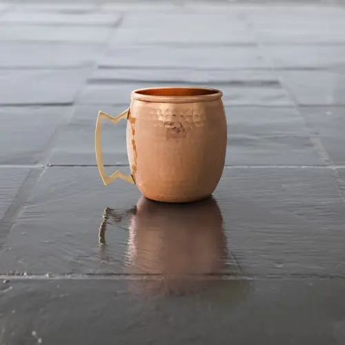 TWINE Hammered Moscow Mule Mug