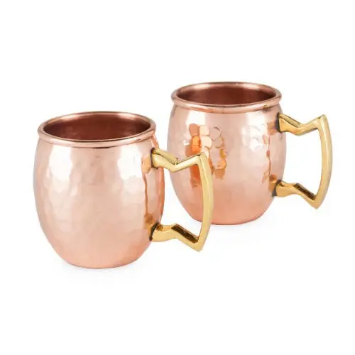 TWINE Moscow Mule Mug Shot Glasses Set Of 2