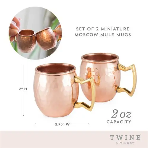 Twine Moscow Mule Shot Glasses - Thumbnail 4