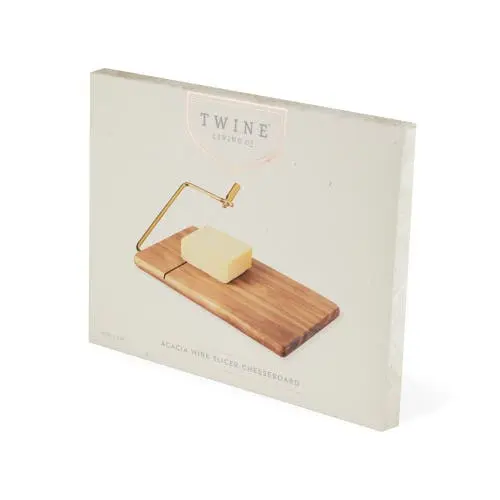 TWINE Acacia Wood Cheese Slicing Board