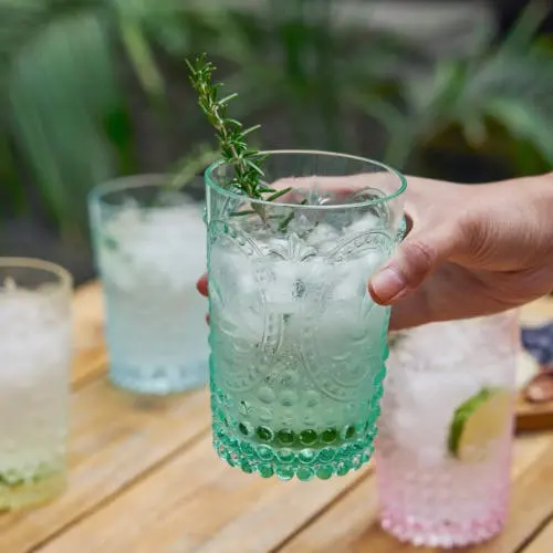 TWINE Shatterproof Acrylic Embossed Tumblers