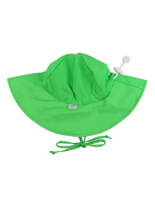 RUFFLEBUTTS Upf 50+ Sun Protective Hat - Neon Lime