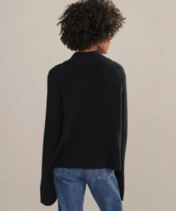 Jenni Kayne Cashmere Stevie Polo - Black