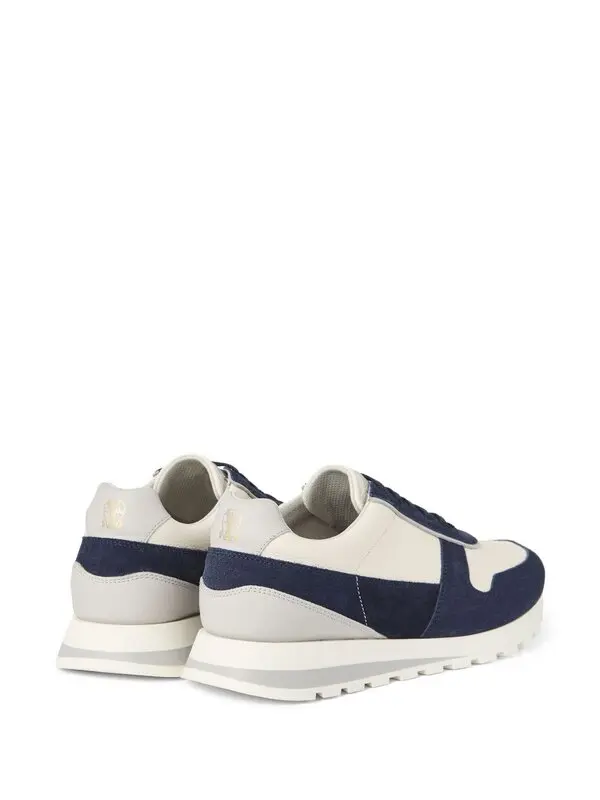 Brunello Cucinelli Panelled Sneakers - Blue