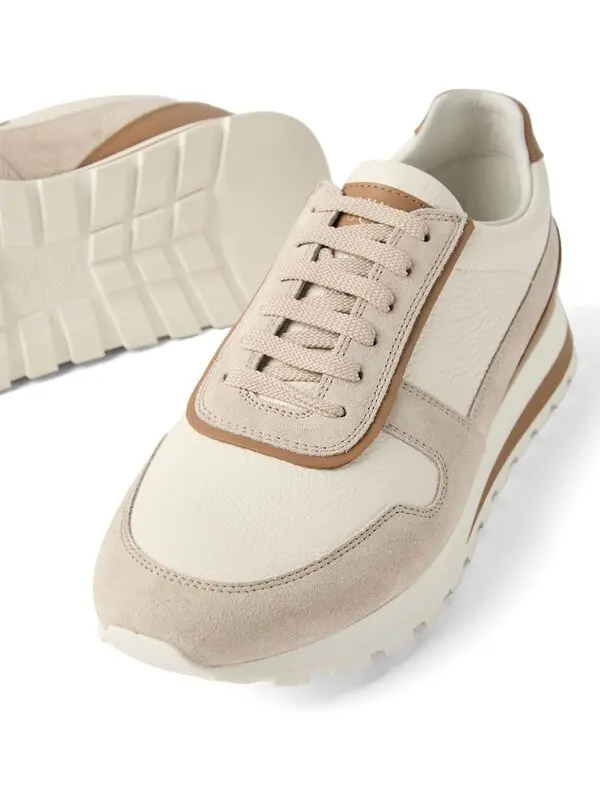 Brunello Cucinelli Panelled Sneakers