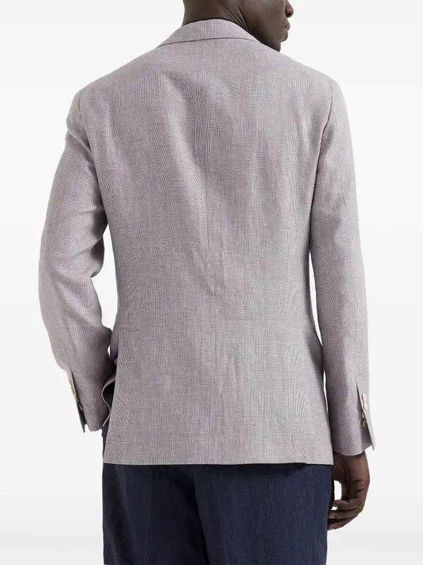 Brunello Cucinelli Prince Of Wales Check Blazer