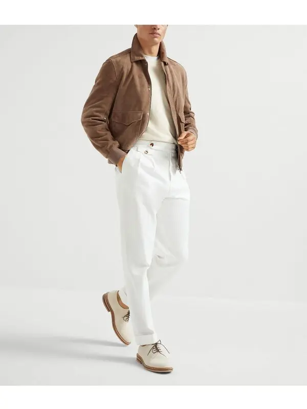 Brunello Cucinelli Aviator Jacket - Brown