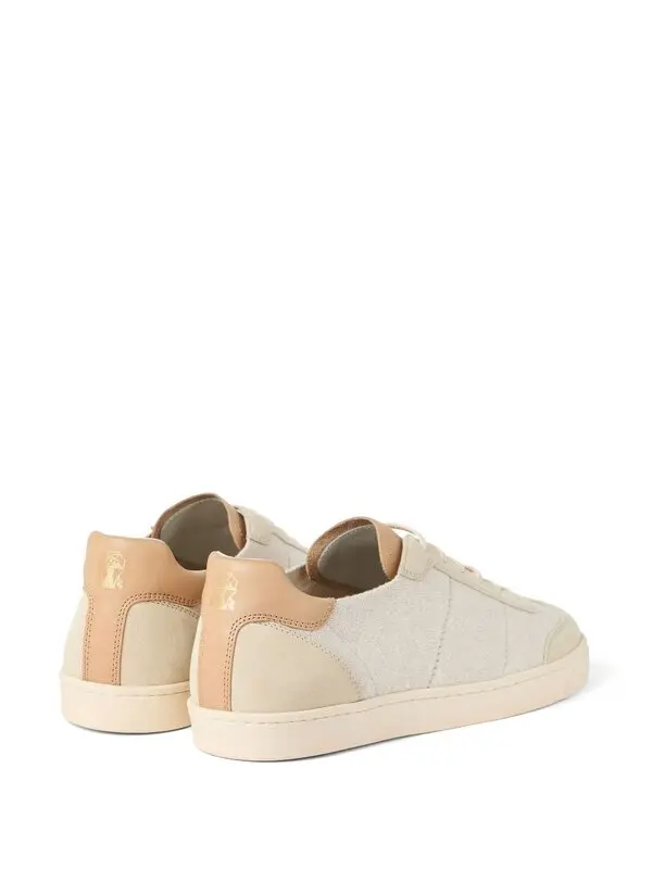 Brunello Cucinelli Knitted Sneakers - Neutrals