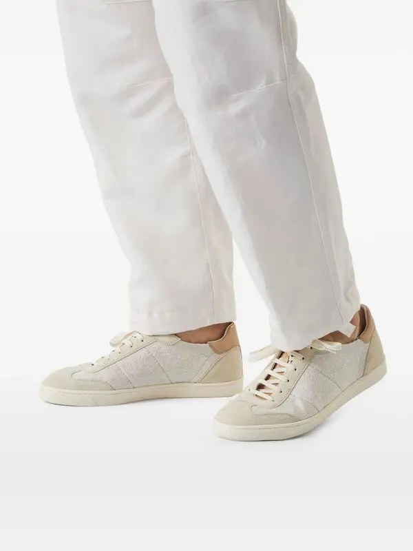 Brunello Cucinelli Knitted Sneakers - Neutrals
