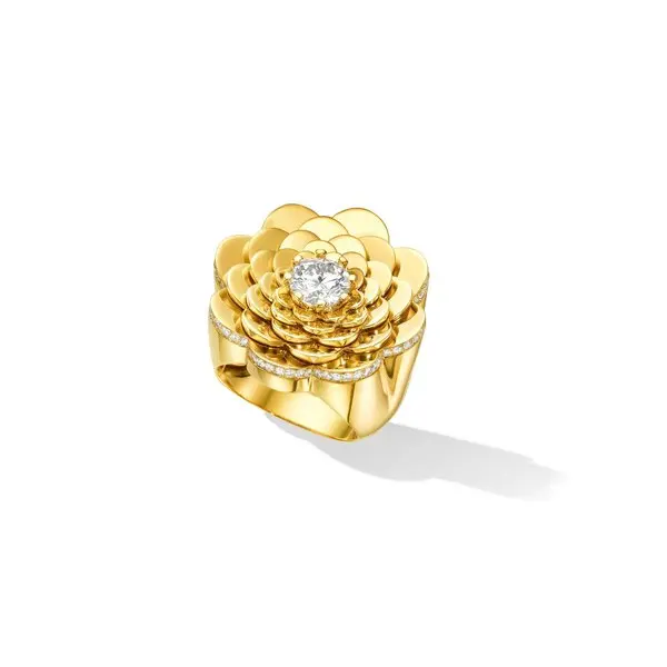 CADAR Bloom Diamond Cocktail Ring - Gold