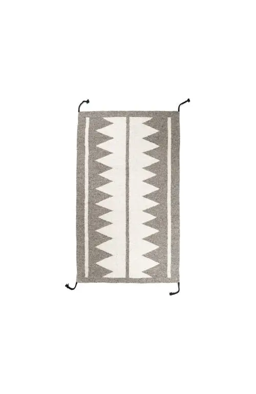 ARCHIVE NEW YORK Zapotec Geometric Handwoven Flatweave Wool Rug