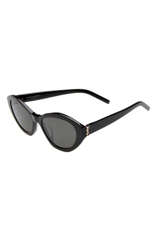 Saint Laurent 54mm Irregular Cat Eye Sunglasses