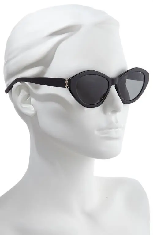 Saint Laurent 54mm Irregular Cat Eye Sunglasses