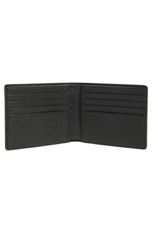 Valentino Garavani Rockstud Leather Bifold Wallet - Black