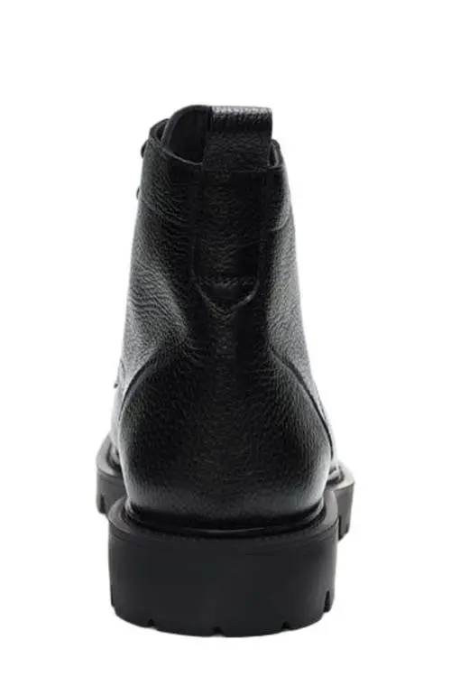 A. VEER Robert Lace-up Lug Sole Boots - Black